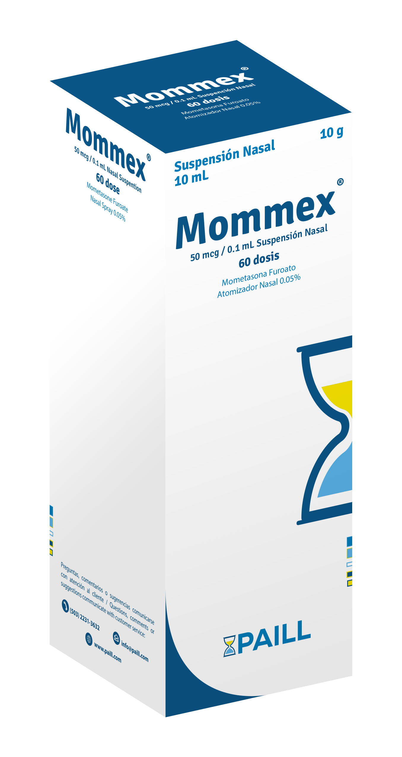 MOMMEX 50MCG 10G SOLUCION NASAL SPRAY 60 DOSIS - Distribuidor de GRUPO ...