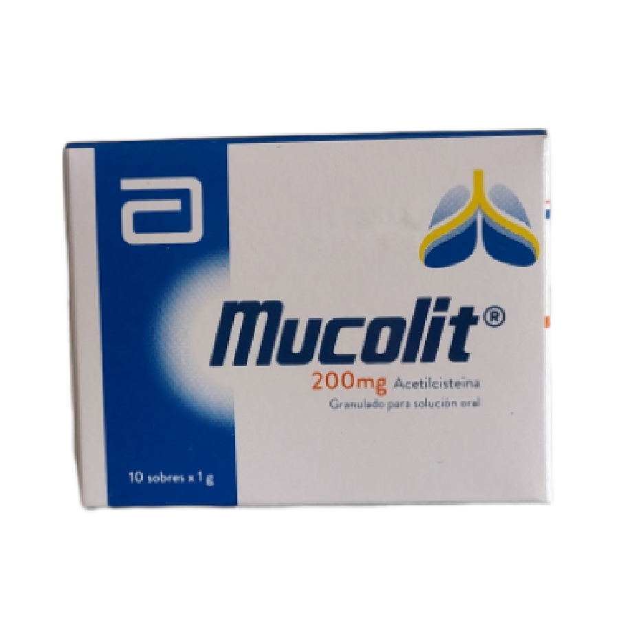 MUCOLIT 200MG 10 SOBRE POLVO - Distribuidor de Abbott