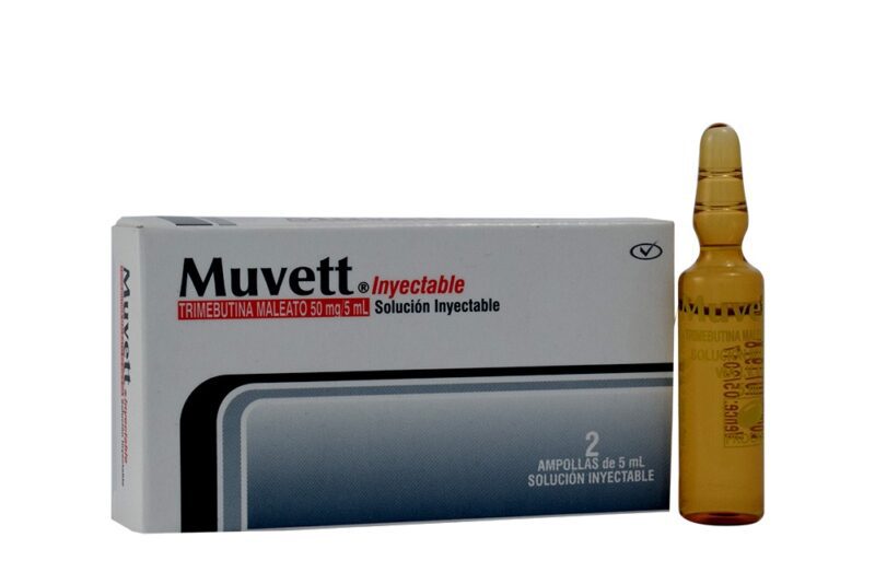 MUVETT 50MG/5ML 2 SOLUCION INYECTABLE - Distribuidor de PROCAPS FARMA