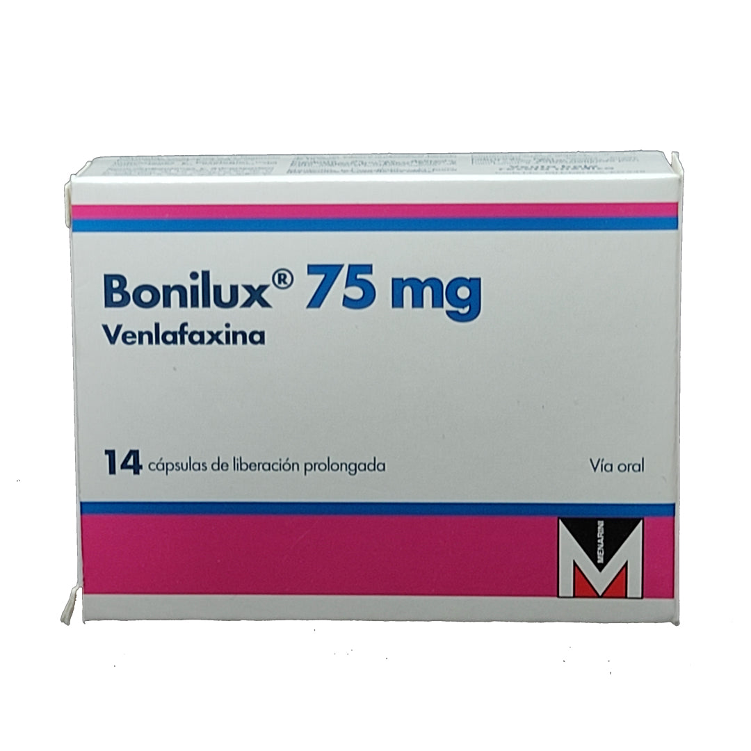 BONILUX 75MG 14 CAPSULA - Distribuidor de MENARINI