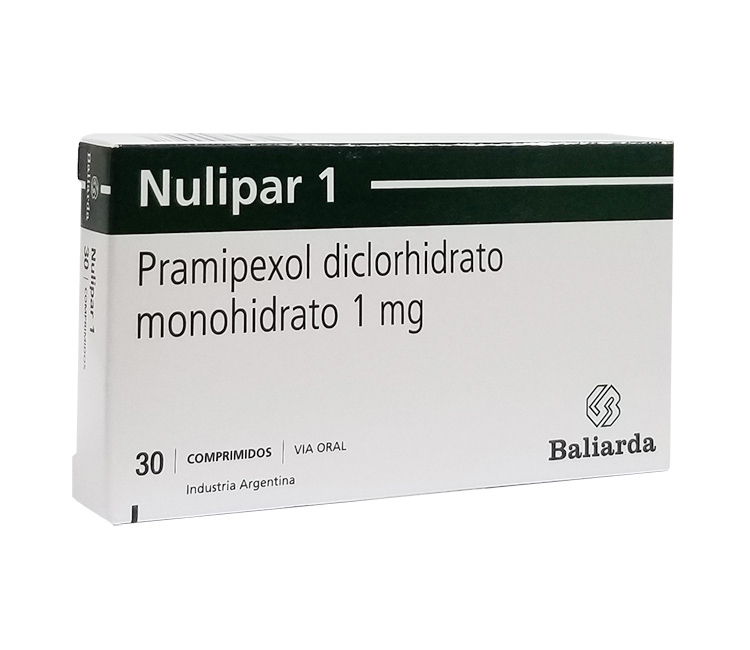 NULIPAR 1MG 30 TABLETA - Distribuidor de BALIARDA
