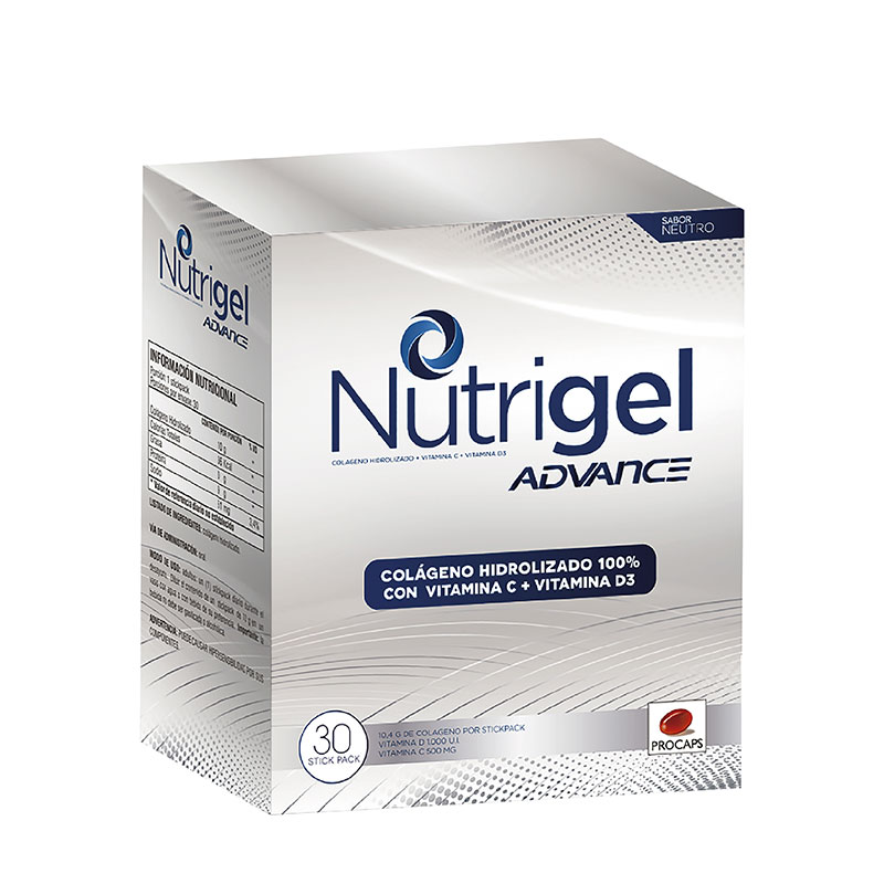 NUTRIGEL ADV NEUTRO 10G/500MG/1000UI 30 SOBRE POLVO - Distribuidor de ...