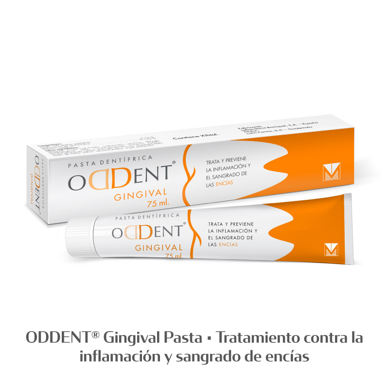 ODDENT GINGIVAL ETIQUETA NARANJA 75ML PASTA DENTAL - Distribuidor de ...