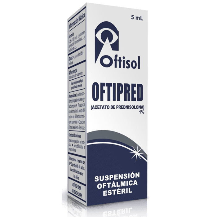 OFTIPRED 1% 5ML SOLUCION OFTALMICA – Medikamentos.com