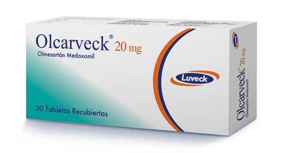 OLCARVECK 20MG 30 TABLETA - Distribuidor de LUVECK