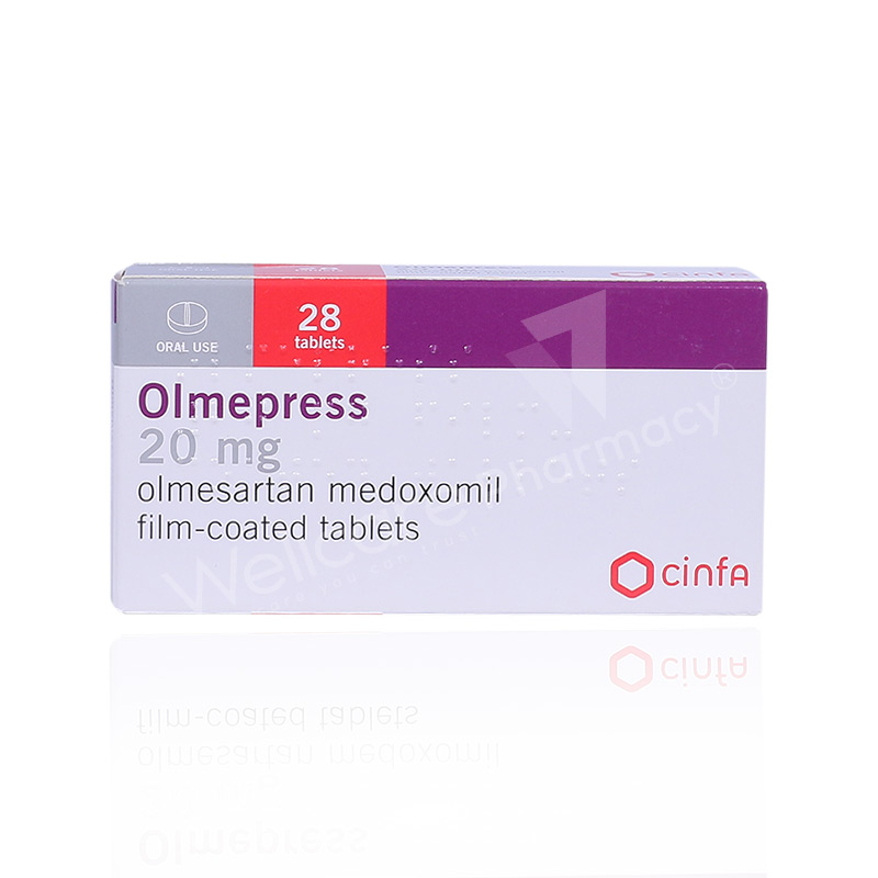 OLMEPRESS 20MG 30 TABLETA - Distribuidor de Med Pharma