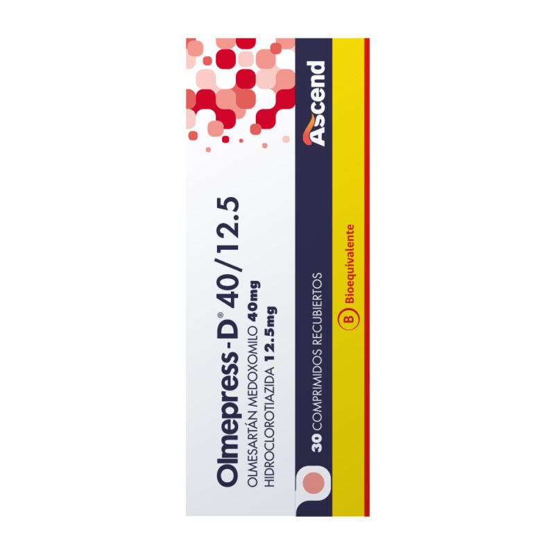 OLMEPRESS HCT 40MG/12.5MG 30 TABLETA - Med Pharma