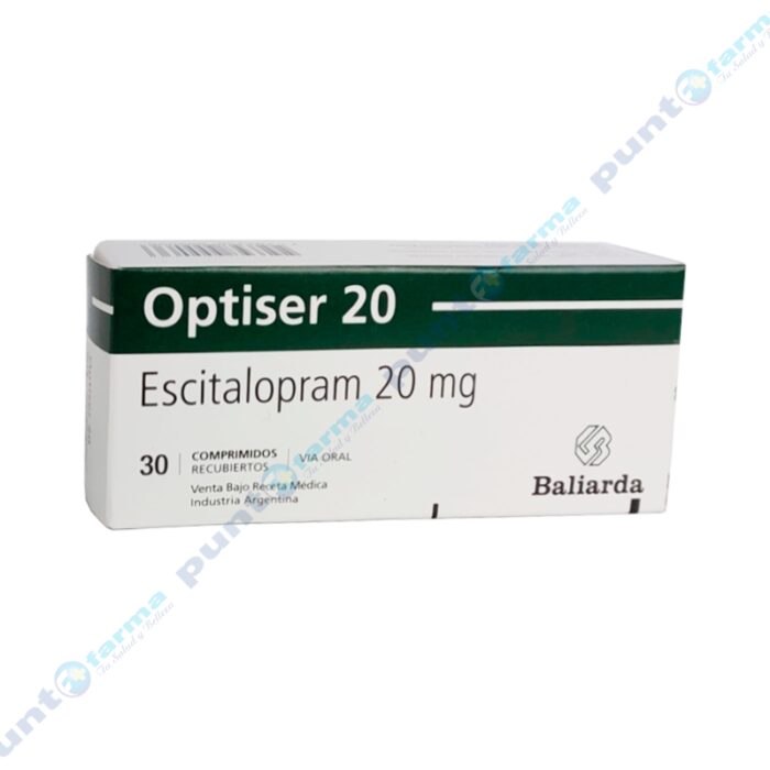 OPTISER 20MG 30 COMPRIMIDO - Distribuidor de BALIARDA
