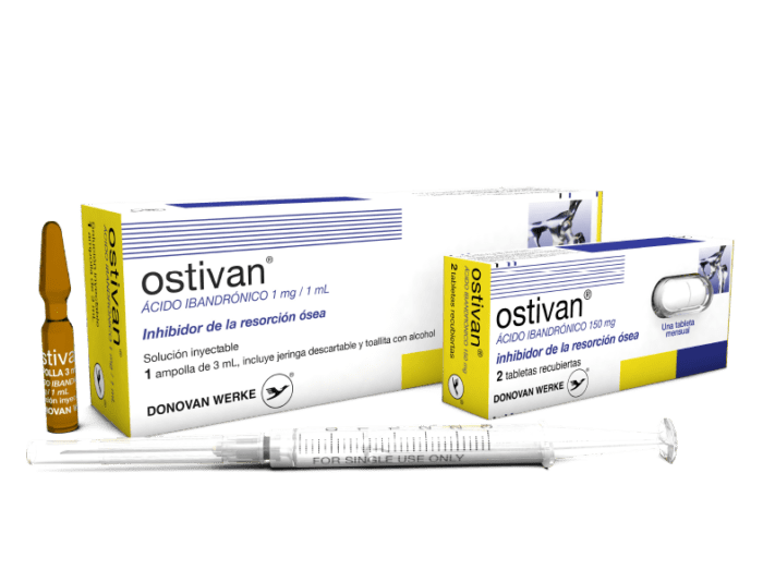OSTIVAN 3MG/3ML 1 SOLUCION INYECTABLE - Distribuidor de DONOVAN