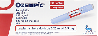 OZEMPIC DUAL 2MG/1.5ML 1 PLUMA SOLUCION INYECTABLE (R) - NOVO NORDISK