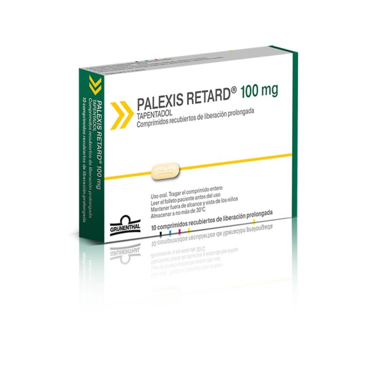 PALEXIS IR 100MG 30 COMPRIMIDO - Distribuidor de GRUNENTHAL - PALEXIS