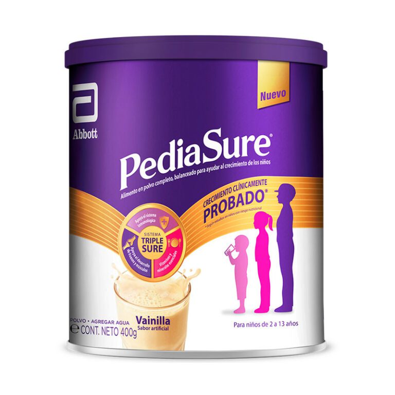 PEDIASURE TRIPLE VAINILLA 400G POLVO - Distribuidor de Abbott Nutricion ...