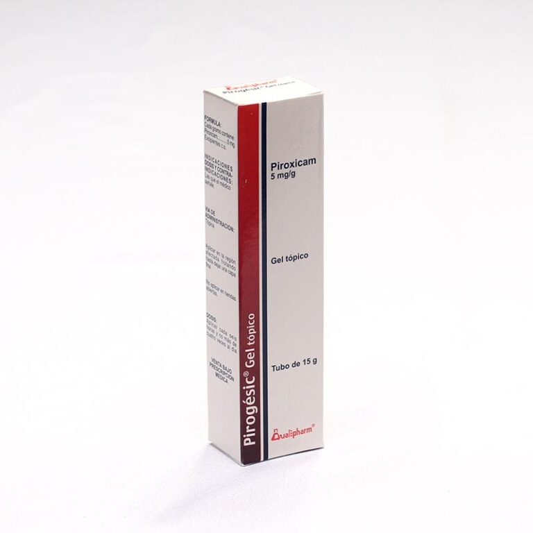 PIROGESIC COMPUESTO 5MG/G 15G GEL - QUALIPHARM