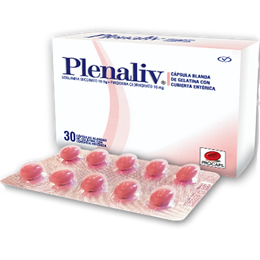 PLENALIV 10MG/10MG 30 CAPSULA GEL - Distribuidor de PROCAPS FARMA
