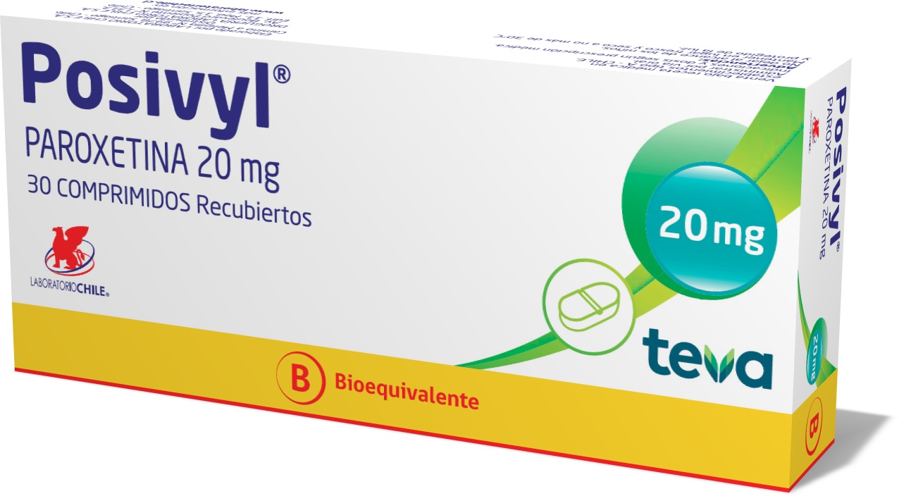 POSIVYL 20MG 30 COMPRIMIDO - Distribuidor de LUVECK
