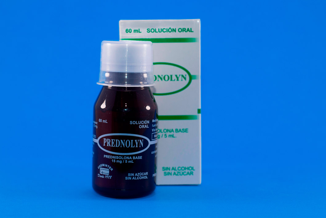 PREDNOLYN 15MG/5ML 120ML SOLUCION ORAL - Distribuidor de CHEMILCO