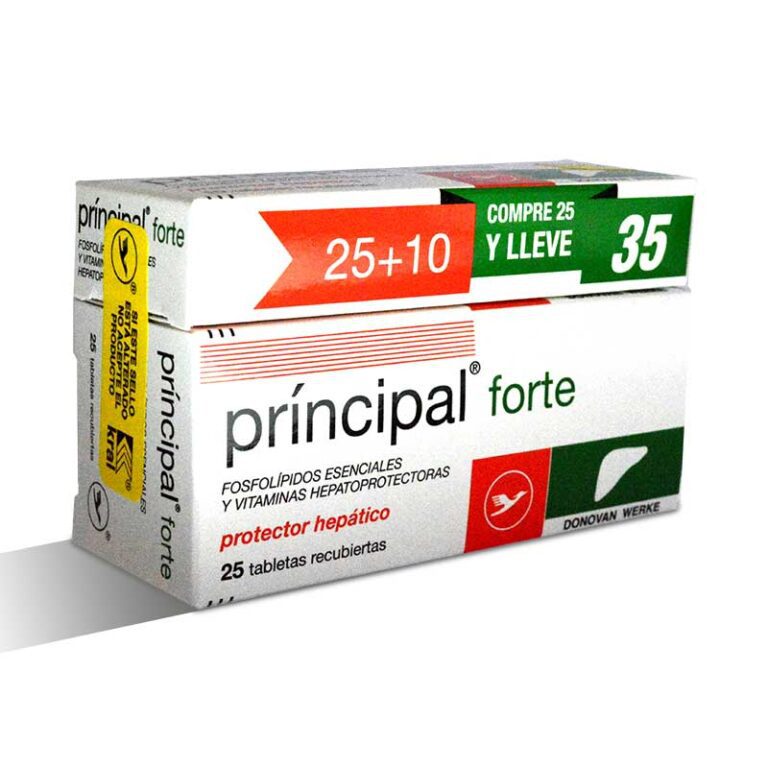 PRINCIPAL FORTE 25 TABLETA (+10 TABLETA) - Distribuidor de DONOVAN OTC