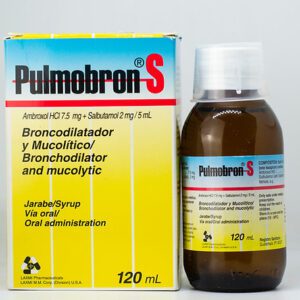 PULMOBRON S 7.5MG/2MG/5ML 120ML JARABE – Medikamentos.com