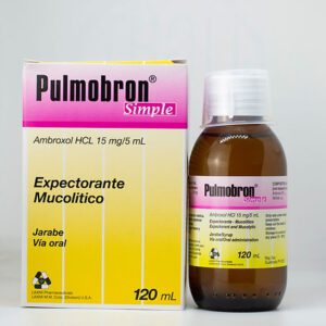 PULMOBRON SIMPLE 15MG/5ML 120ML JARABE – Medikamentos.com