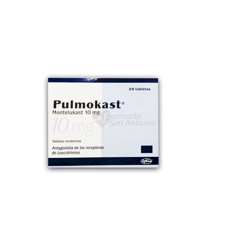 PULMOKAST 10MG 30 TABLETA RECUBIERTA – Medikamentos.com