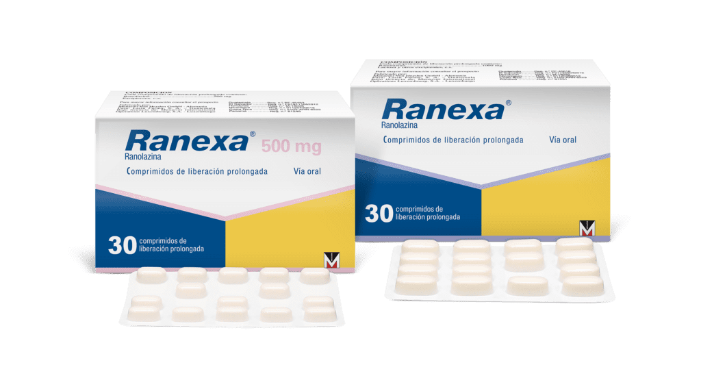 RANEXA LP 1000MG 30 COMPRIMIDO - Distribuidor de MENARINI