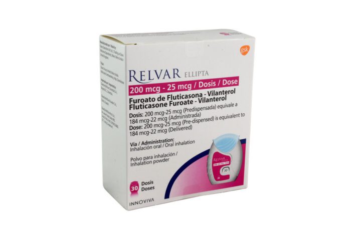RELVAR ELLIPTA 200MCG/25MCG 30 DOSIS AERO INHALADOR - GSK