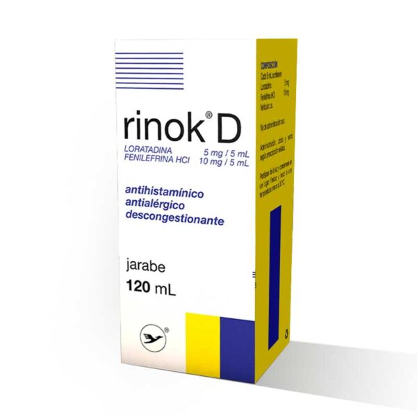 RINOK D 5MG/10MG/5ML 120ML JARABE - DONOVAN