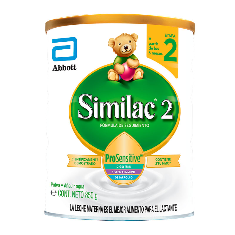 SIMILAC 2 PRO SENSITIVE 850G POLVO Leche en Polvo para Bebés ...