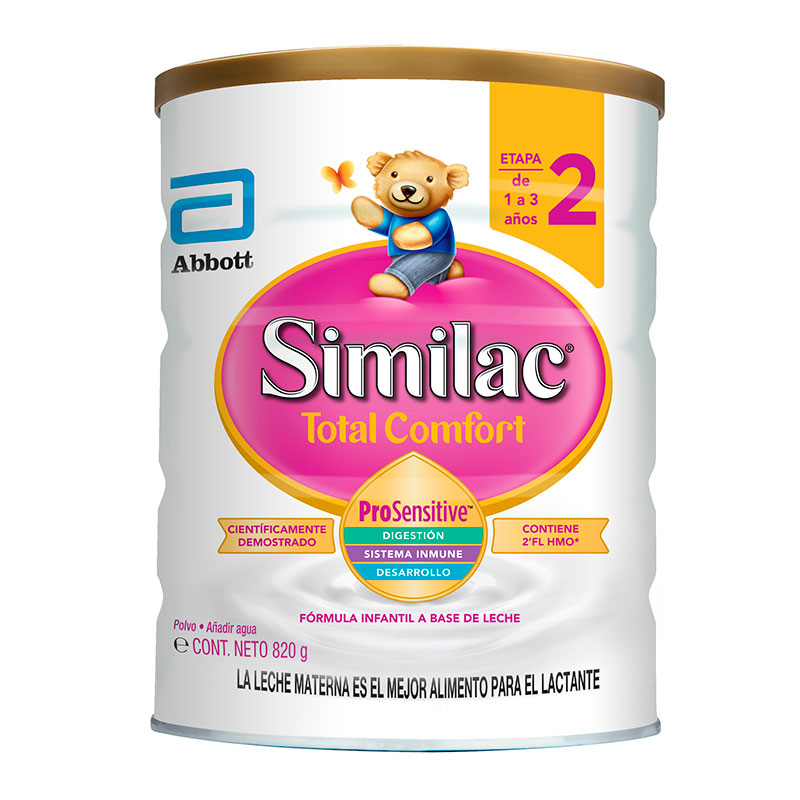 SIMILAC 2 TOTAL COMFORT 820G POLVO Leche en Polvo para Bebés ...