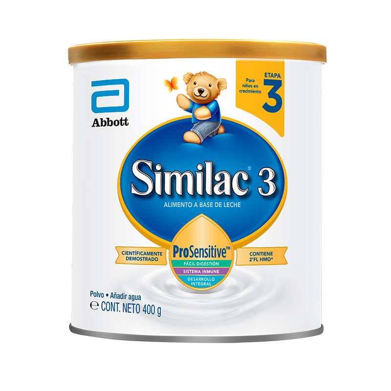 SIMILAC 3 PRO SENSITIVE 400G POLVO Leche en Polvo para Bebés - Distribuidor de Abbott, Alimentos ...