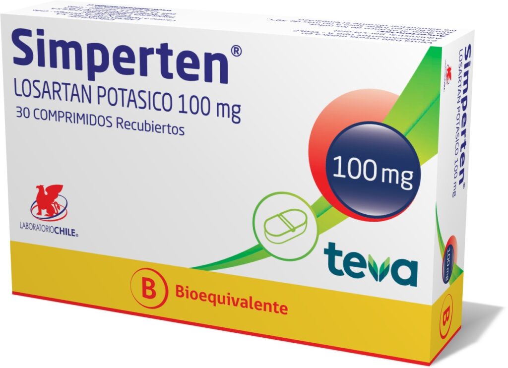 SIMPERTEN 100MG 30 COMPRIMIDO - Distribuidor de LUVECK