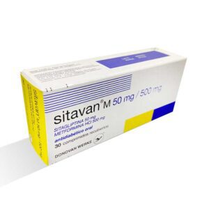 SITAVAN M 50MG/500MG 30 COMPRIMIDO RECUBIERTO (+10 COMPRIMIDO ...