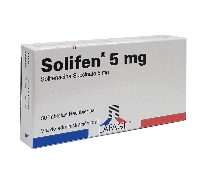 SOLIFEN 5MG 30 TABLETA – Medikamentos.com