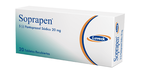 SOPRAPEN 20MG 1 SOLUCION INYECTABLE IV - LUVECK