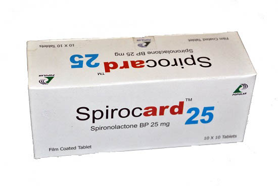 SPIROCARD 25MG 30 TABLETA - Distribuidor de Med Pharma