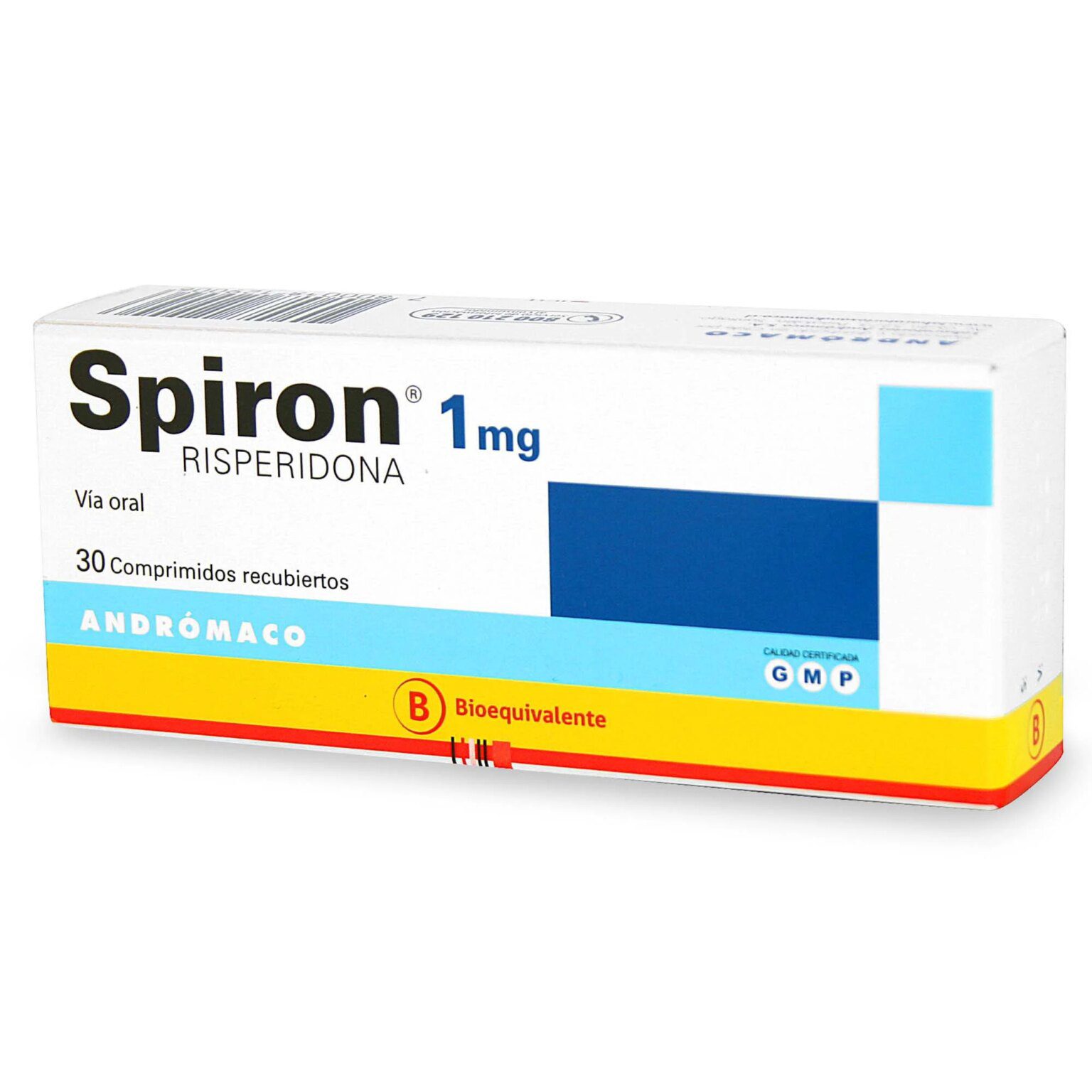 SPIRON 1MG 20 COMPRIMIDO - Distribuidor de Grunenthal