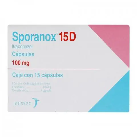 SPORANOX 15 D 100MG 15 CAPSULA – Medikamentos.com