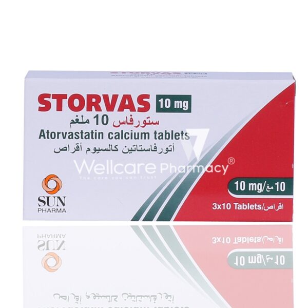 STORVAS 10MG 30 TABLETA - PHARMEDIC