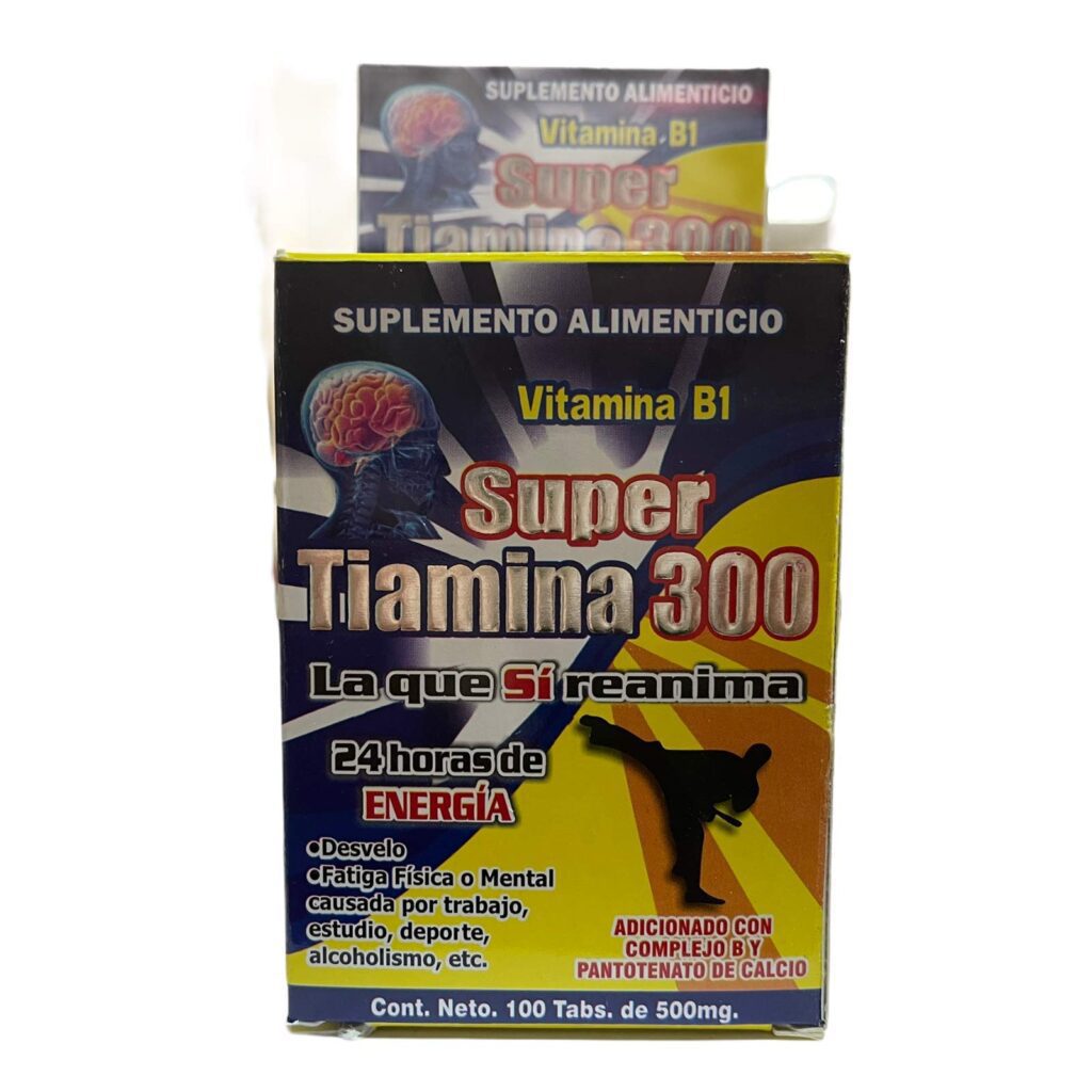 SUPER TIAMINA 300MG 100 TABLETA (DISP) – Medikamentos.com