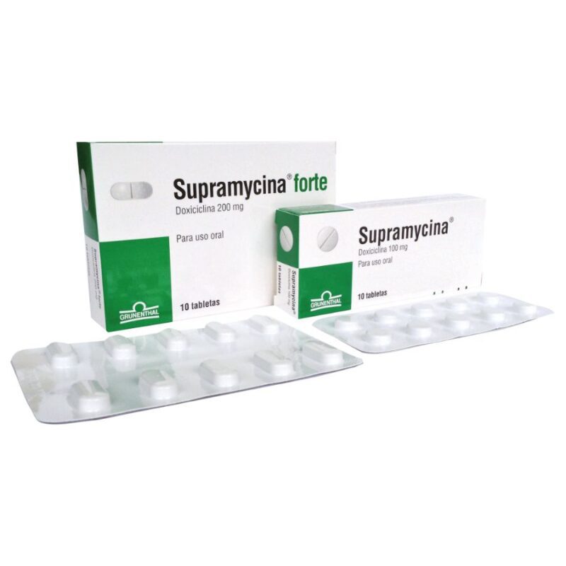 SUPRAMYCINA 100MG 10 TABLETA - Distribuidor de Grunenthal