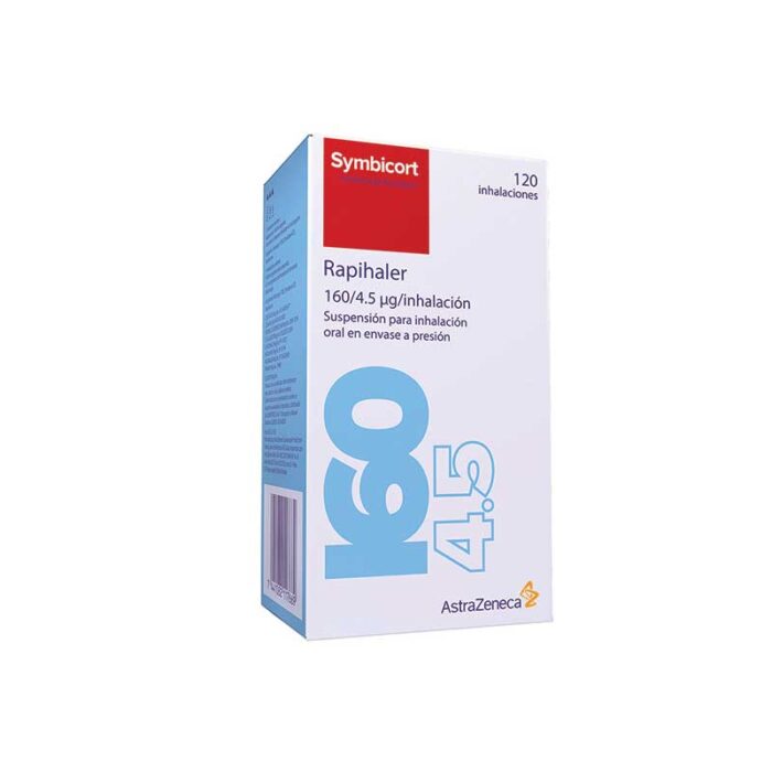 SYMBICORT RAPIHALER 160UG/4.5UG 120 DOSIS SUSPENSION INHALACION ...