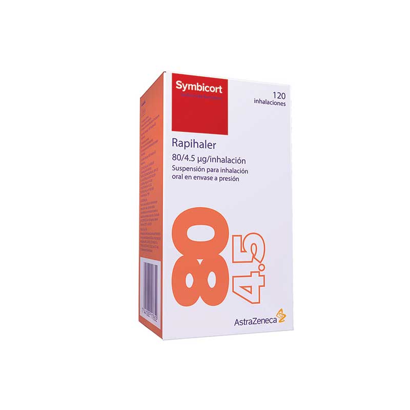 SYMBICORT RAPIHALER 80UG/4.5UG 120 DOSIS SUSPENSION INHALACION ...