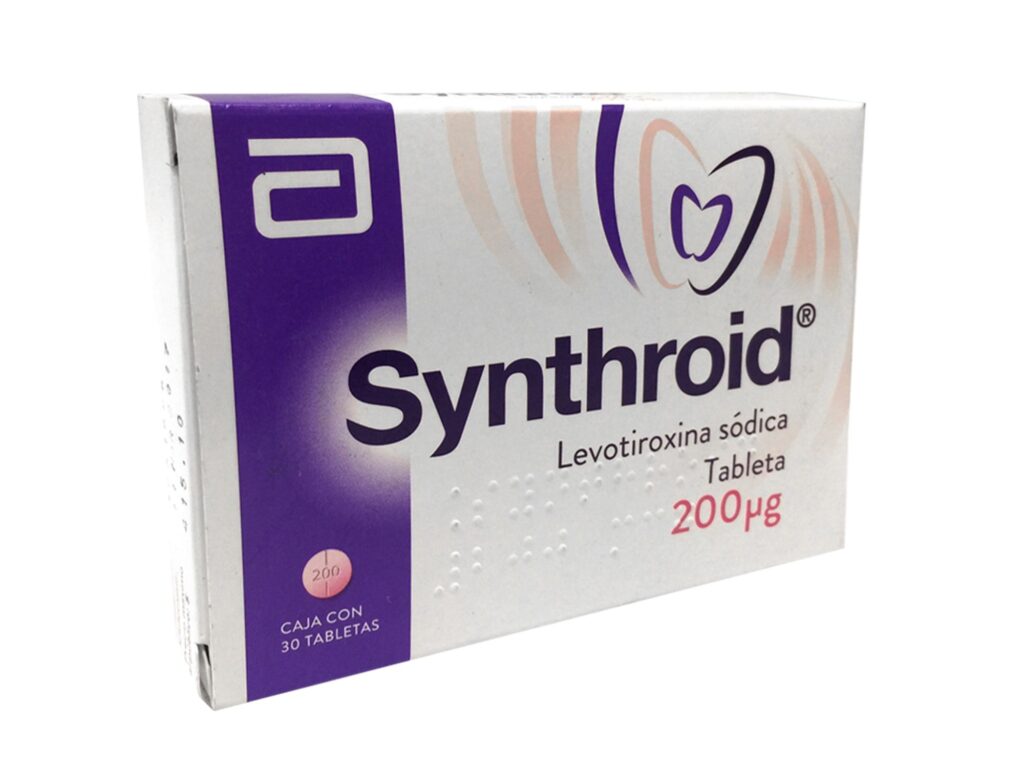 SYNTHROID 200MCG 30 TABLETA - Distribuidor de Abbott