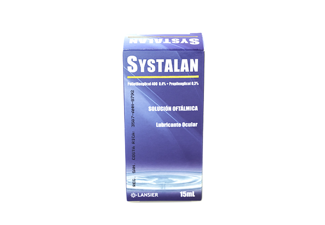SYSTALAN 0.4%/0.3% 15ML SOLUCION OFTALMICA - Distribuidor de LANSIER