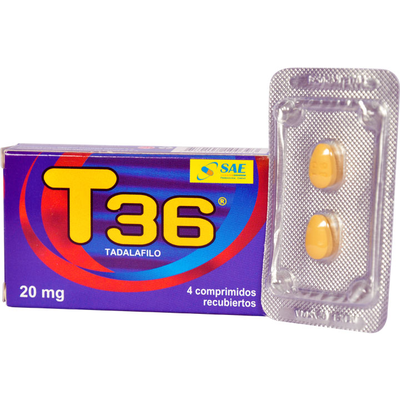 T-36 20MG 4 TABLETA - Distribuidor de LUVECK
