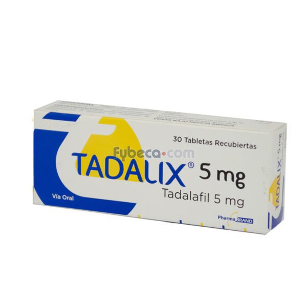 TADALEX 5MG 30 TABLETA – Medikamentos.com