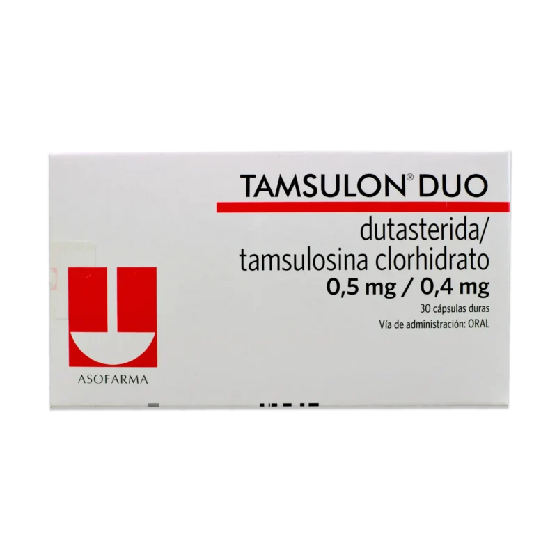 TAMSULON DUO 0.4MG/0.5MG 30 COMPRIMIDO - Distribuidor de ASOFARMA