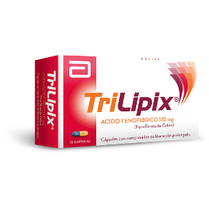 TRILIPIX 135MG 30 CAPSULA - Distribuidor de Abbott