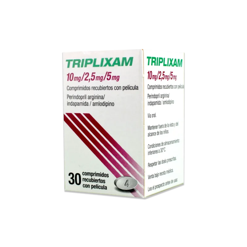 TRIPLIXAM 10MG/2.5MG/5MG 30 COMPRIMIDO – Medikamentos.com