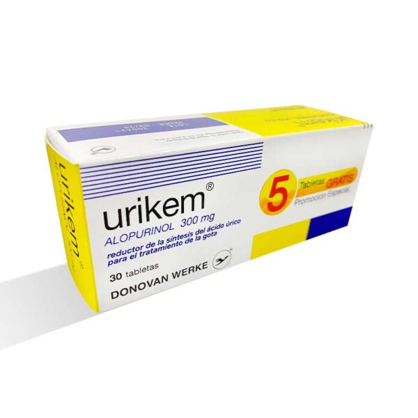 URIKEM 300MG 30 TABLETA (+5 TABLETA) - Distribuidor de DONOVAN